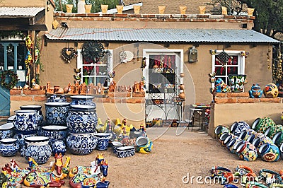 Pottery Store, Arizona Stock Photos - Image: 17402853