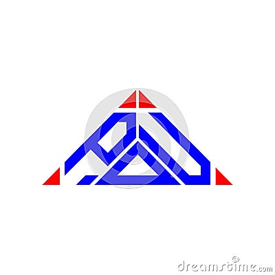 POU Letter Logo Creative Design With Vector Graphic, POU ...