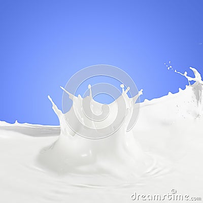 Milk Splash stock photo. Image of milk, detail, creamy, breakfast - 39986