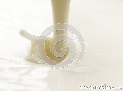 Pouring Yogurt Stock Image - Image: 10403811