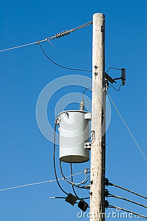 Power Line Pole Royalty Free Stock Images - Image: 5271079