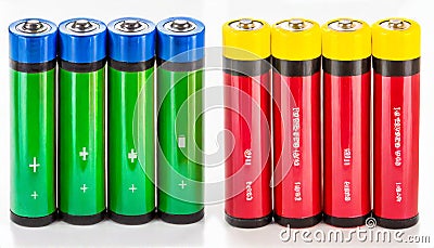 Power Spectrum: An Illustration Comparing Various Battery Grades ...