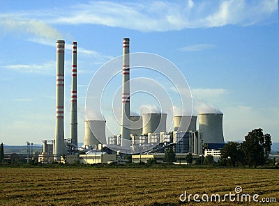 A Power Station Stock Image - Image: 2009221