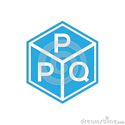 PPQ Letter Logo Design On Black Background. PPQ Creative Initials ...