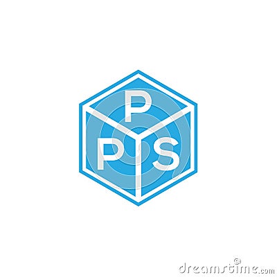 PPS Letter Logo Design On Black Background. PPS Creative Initials ...