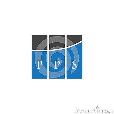 PPS Letter Logo Design On WHITE Background. PPS Creative Initials ...
