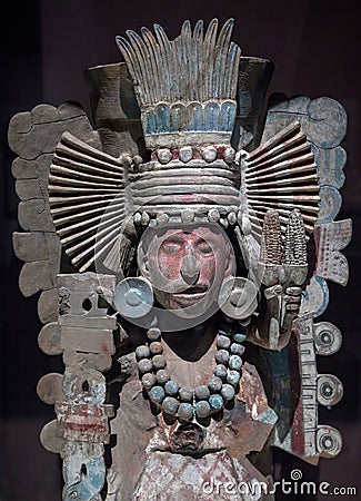 Pre-Columbian Mesoamerican Stone Statue Royalty Free Stock Photo ...