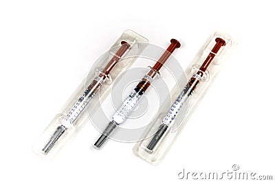 Pre-filled Syringes Stock Photography - Image: 19066472