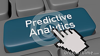 Predictive Analytics Keyboard Concept Animation Stock Video - Video of ...