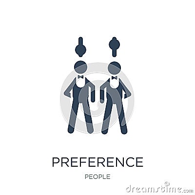 Preference Icon In Trendy Design Style. Preference Icon Isolated On ...