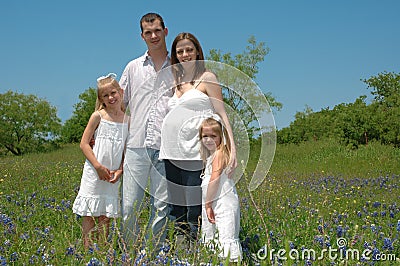 Pregnant woman at beach stock photo. Image of blue, love - 21305286