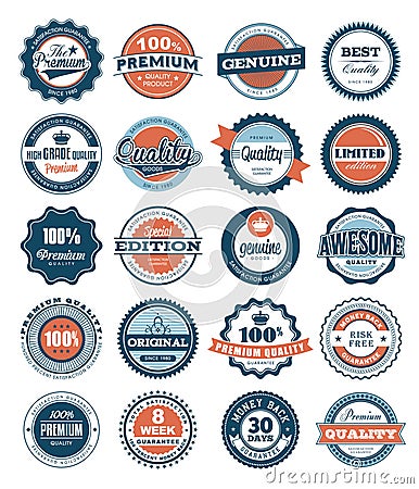 Premium Quality Labels Stock Photography - Image: 25686632