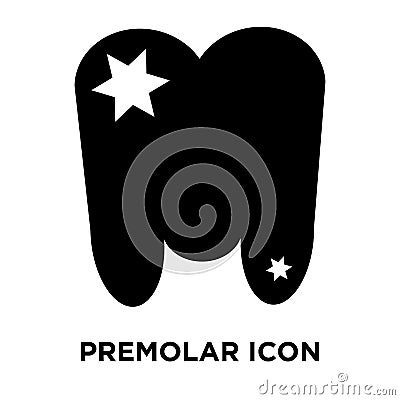 Premolar Icon Vector Isolated On White Background, Logo Concept ...