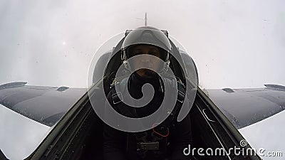 Preparing a New Pilot for Flights and Overload on the Plane. Gray ...