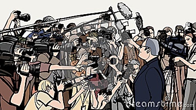 Press Conference Royalty Free Stock Photo - Image: 32061805