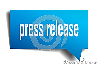 Press release sticker stock vector. Illustration of sign - 99905578