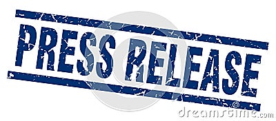 Press release sticker stock vector. Illustration of sign - 99905578