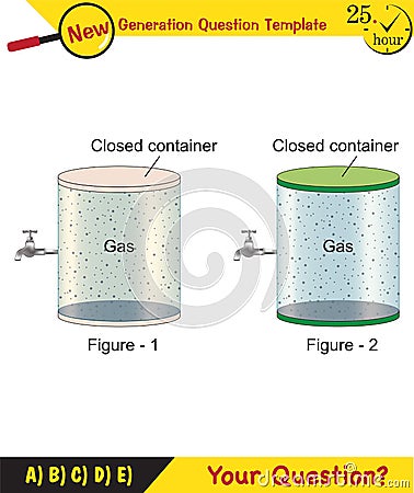 Pressure In Liquids And Gases Vector Illustration | CartoonDealer.com ...