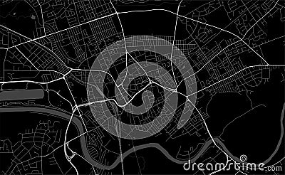 Preston Background Map Vector Illustration | CartoonDealer.com #287133158
