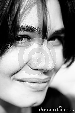 Pretty Sly Smile Royalty Free Stock Photos - Image: 2508318