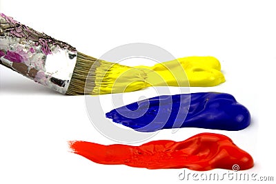 Primary Paint Colors Royalty-Free Stock Image | CartoonDealer.com #23443936