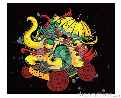 Gandrung Culture From Javanese Indonesian Vector Design | CartoonDealer ...