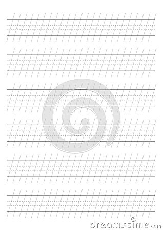55 Degree Guide Sheets. Calligraphy Paper. Printable Calligraphy Guide ...