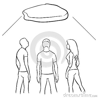Teamwork Underground Hole Trapped People Royalty-Free Illustration ...