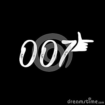 007 Vector Logo. James Bond Emblem. Vector | CartoonDealer.com #201520739