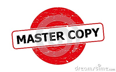 Master Copy Stamp On White Stock Image | CartoonDealer.com #232165279