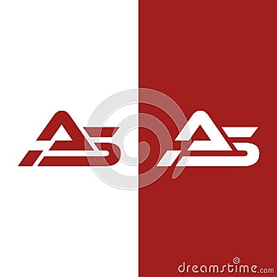 Logo Or Icon Letter AS Vector Illustration | CartoonDealer.com #234706532