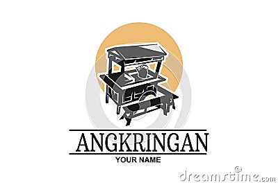 Vector Illustration For Angkringan Food Stall Logo. | CartoonDealer.com ...