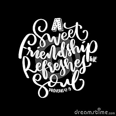 Printable Scripture Lettering On Black Background Royalty-Free Stock ...