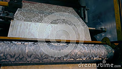The Process of Producing Wallpaper, the Production Process in the ...