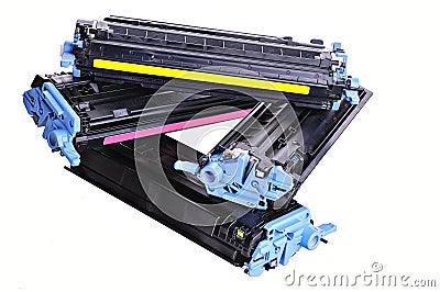 Printer Toner Cartridges Stock Photos - Image: 18740913