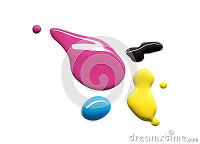 Printing Inks Stock Photo - Image: 10807010