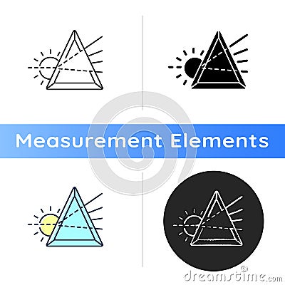 Prisma Icon Cartoon Vector | CartoonDealer.com #205729855