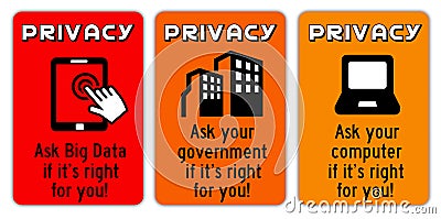 Privacy Signs Royalty Free Stock Photography - Image: 37882217