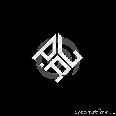 PRL Letter Logo Design On Black Background. PRL Creative Initials ...