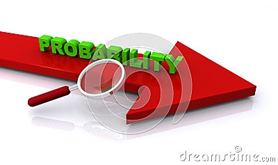 Probability Word On Arrow And White Stock Photography | CartoonDealer ...
