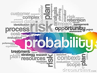 Probability Word Cloud Collage Royalty-Free Stock Photo | CartoonDealer ...