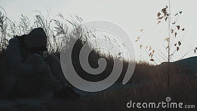 Problems for a Young Guy, a Lonely Man in Nature Crying in Suffering, a ...