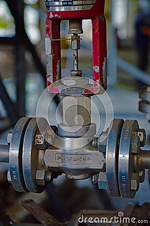 Process Control Valve Stock Photo - Image: 64077907
