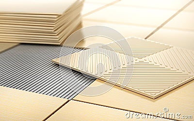 Process Of Floor Coating. Royalty-Free Illustration | CartoonDealer.com ...