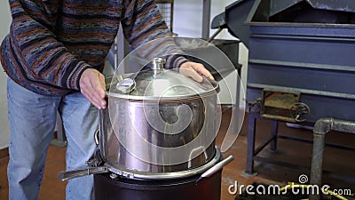 Production of Perfume Essences by Steam Distillation in Distillation ...