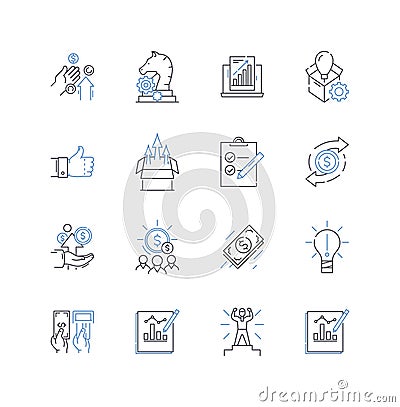 Proficiency Line Icons Collection. Mastery, Expertise, Aptitude, Skill ...