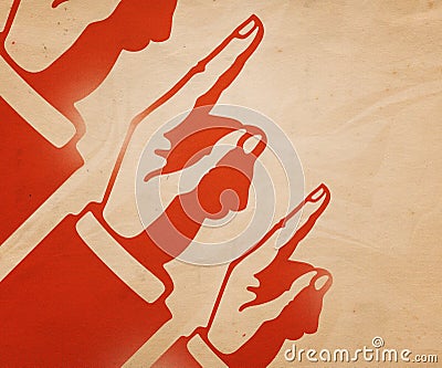 Propaganda Retro Background Illustration Royalty-Free Stock Photography ...