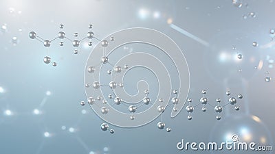 Prostacyclin Molecular Structure, 3d Model Molecule, Prostaglandin I2 ...