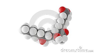 Prostaglandin E1 Molecule, Alprostadil, Molecular Structure, Isolated ...
