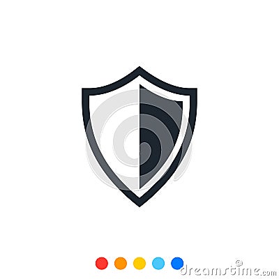 Protection Shield Icon,Interception Icon,Antivirus Icon Vector ...